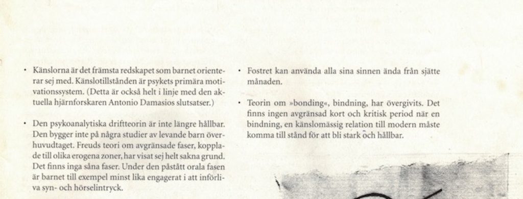 VÄGEN VI ALDRIG TOG – ELLER DET EMOTIONELLA ARVET / artikel av Eva ...